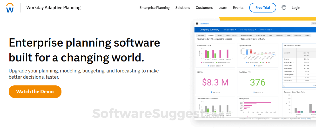 Workday Adaptive Planning Pricing, Reviews, & Features in 2022 Workday Adaptive Planning Pricing, Reviews, & Features in 2022